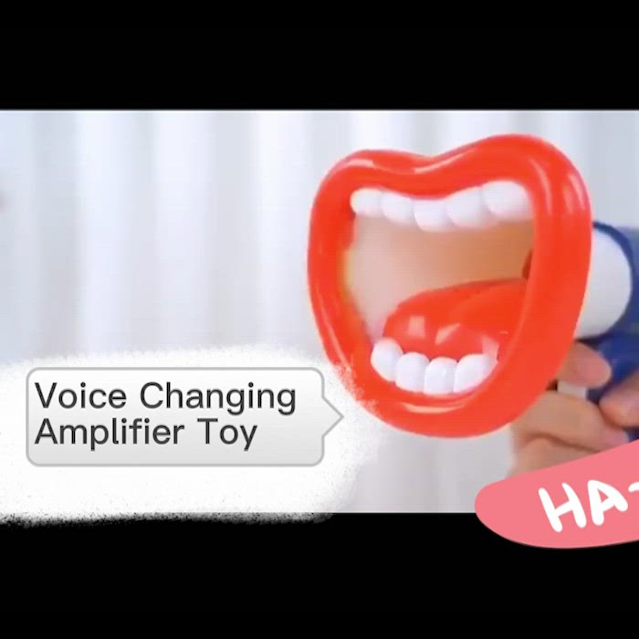 Creative Handheld Funny Kids Voice Changing Amplifier Toy Horn ...